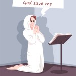 Bible Illustration about resurrection of Jesus Christ and appear Stock ...