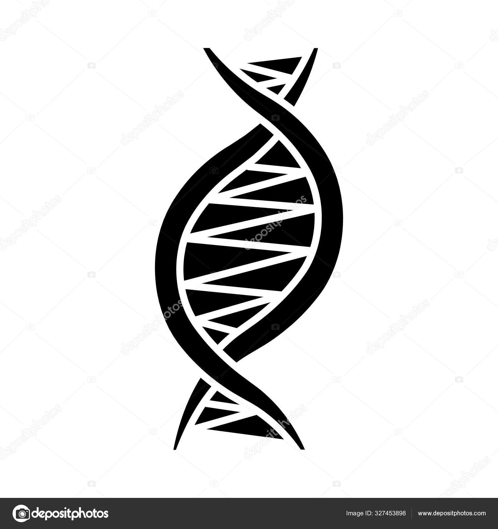 Left Handed Dna Helix Glyph Icon Dna Deoxyribonucleic Nucleic Acid ... Left Handed Dna Helix Glyph Icon Dna Deoxyribonucleic Nucleic Acid ...