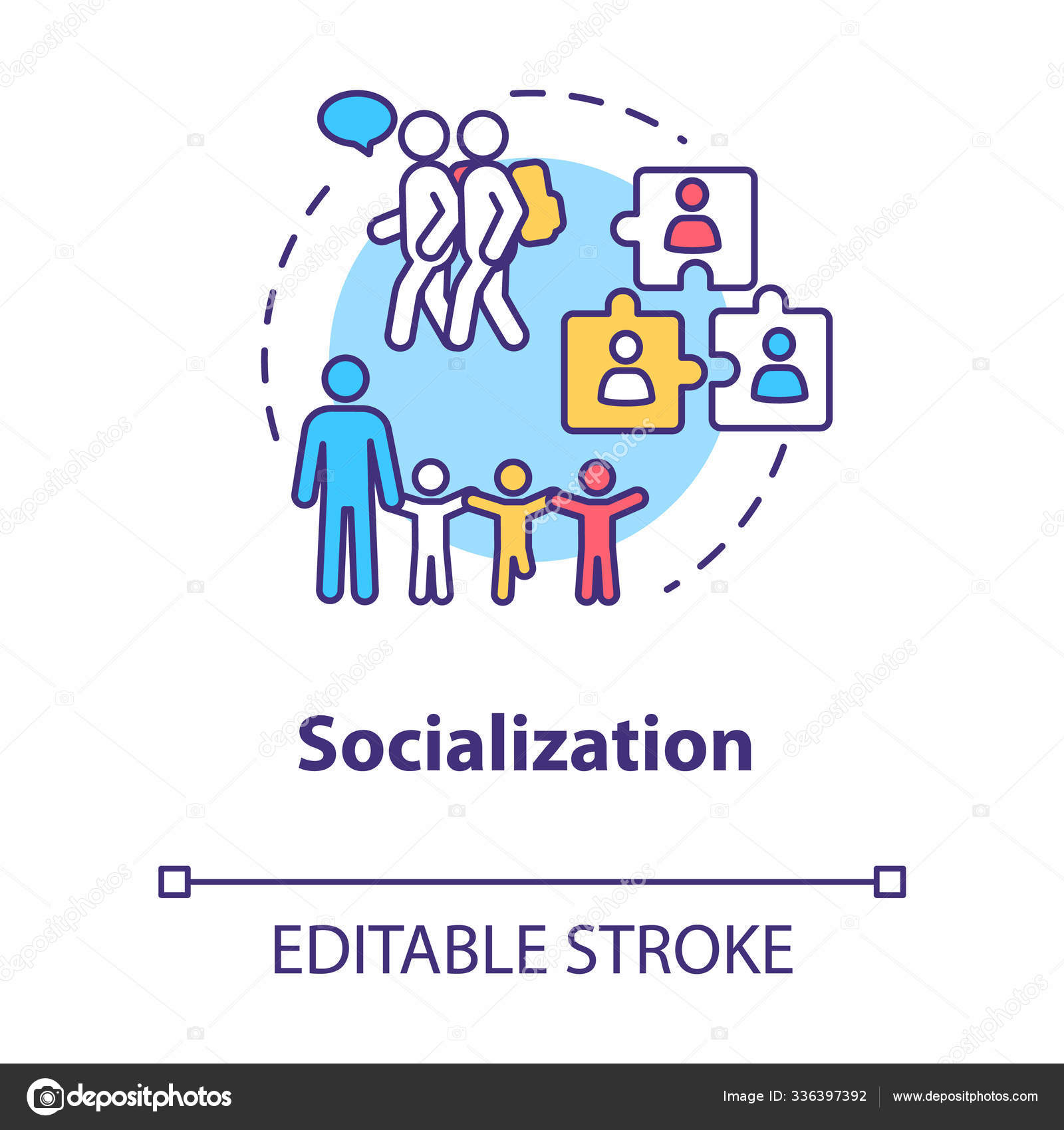 Icono De Socialización