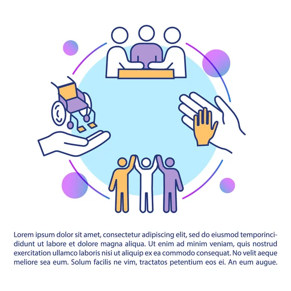 Icono de inclusión imágenes de stock de arte vectorial | Depositphotos