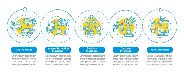 Asd Diagnosis Vector Infographic Template Unusual Reactions ...