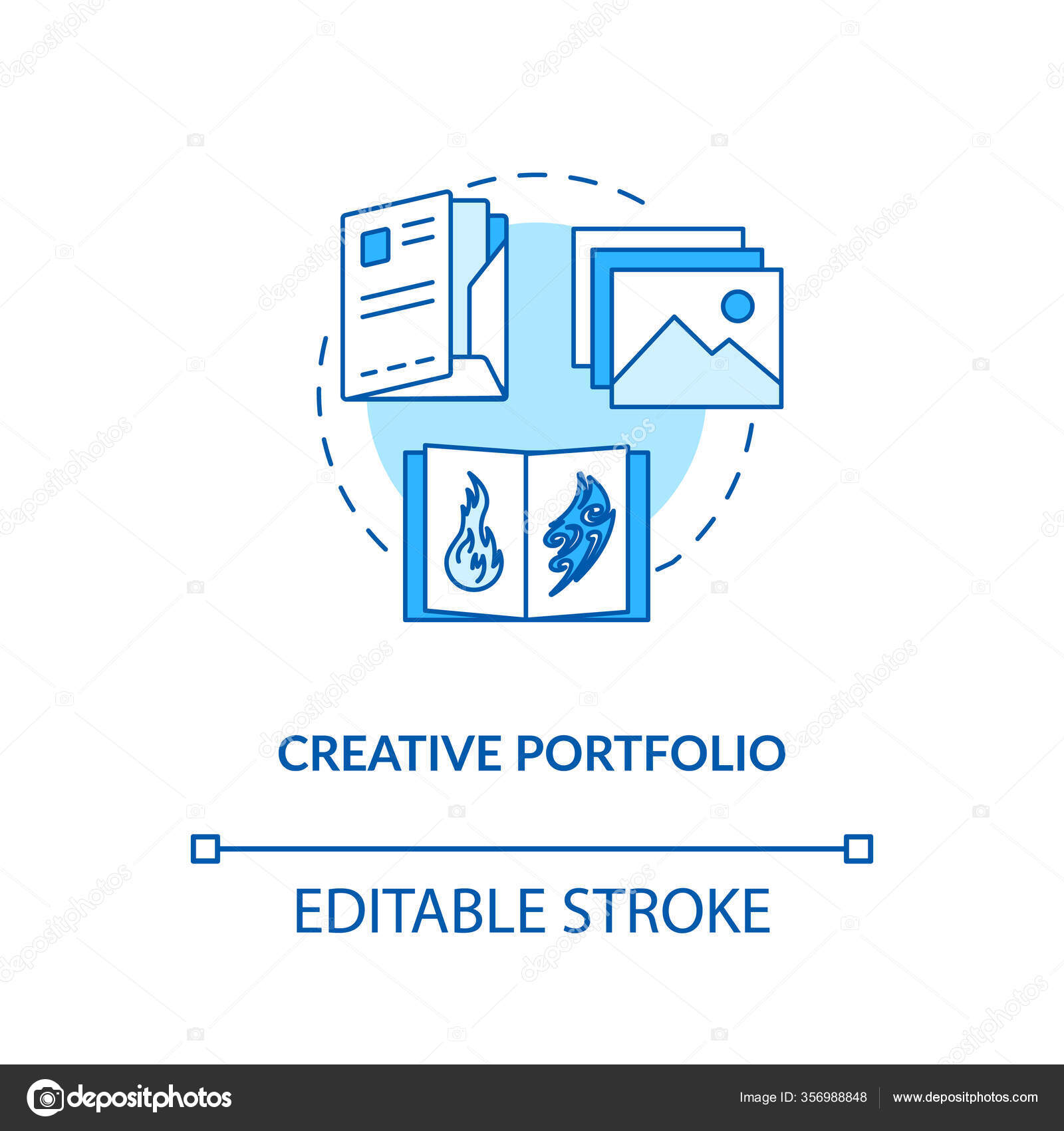 Creative Portfolio Artworks Samples Concept Icon Designer Works ...