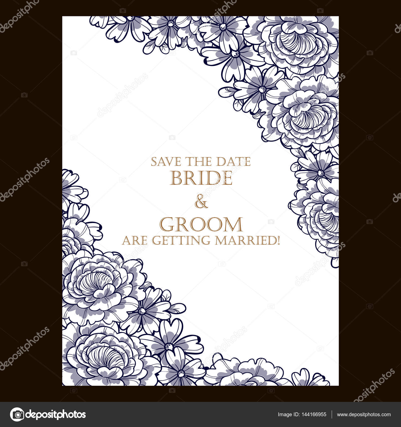 Romantic invitation background Stock Vector Image by ©All-about-Flowers ...
