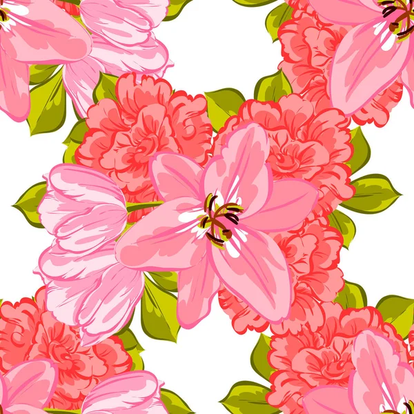 Flower pattern Stock Vectors, Royalty Free Flower pattern Illustrations ...