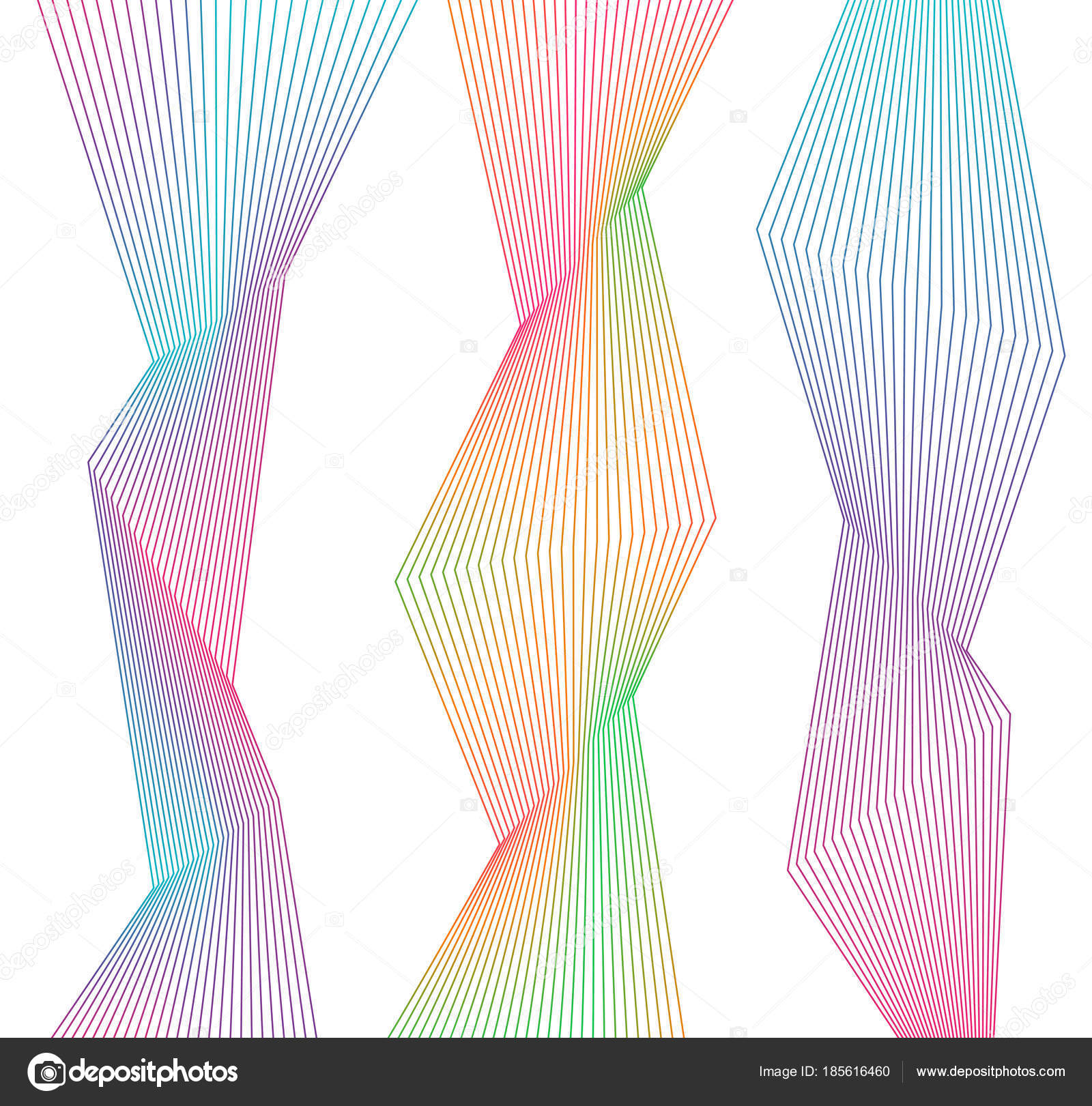 Design element many broken lines structure effect06 Stock Vector Image ...