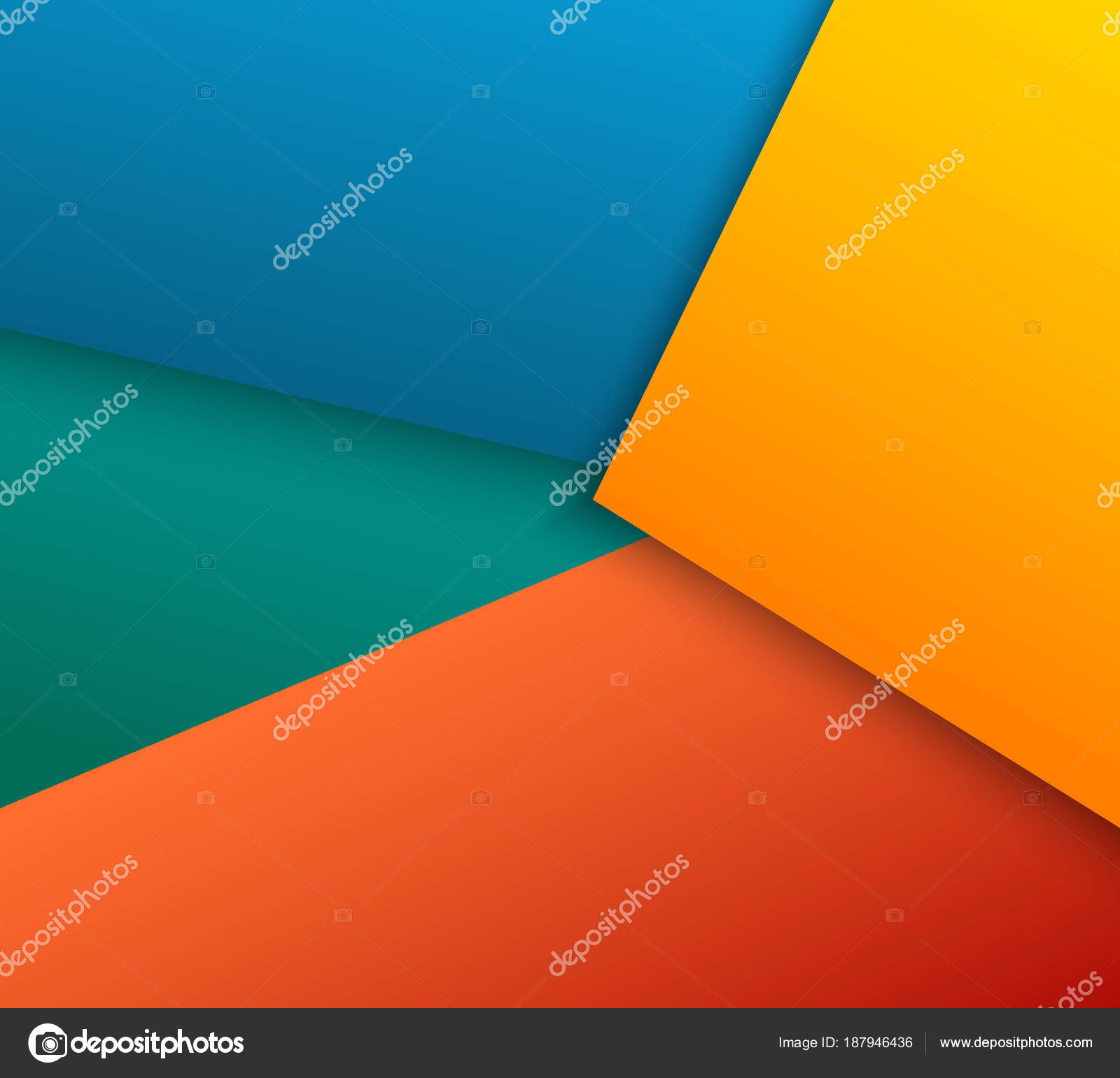 Design element background overlay color paper sheets04 Stock Vector ...