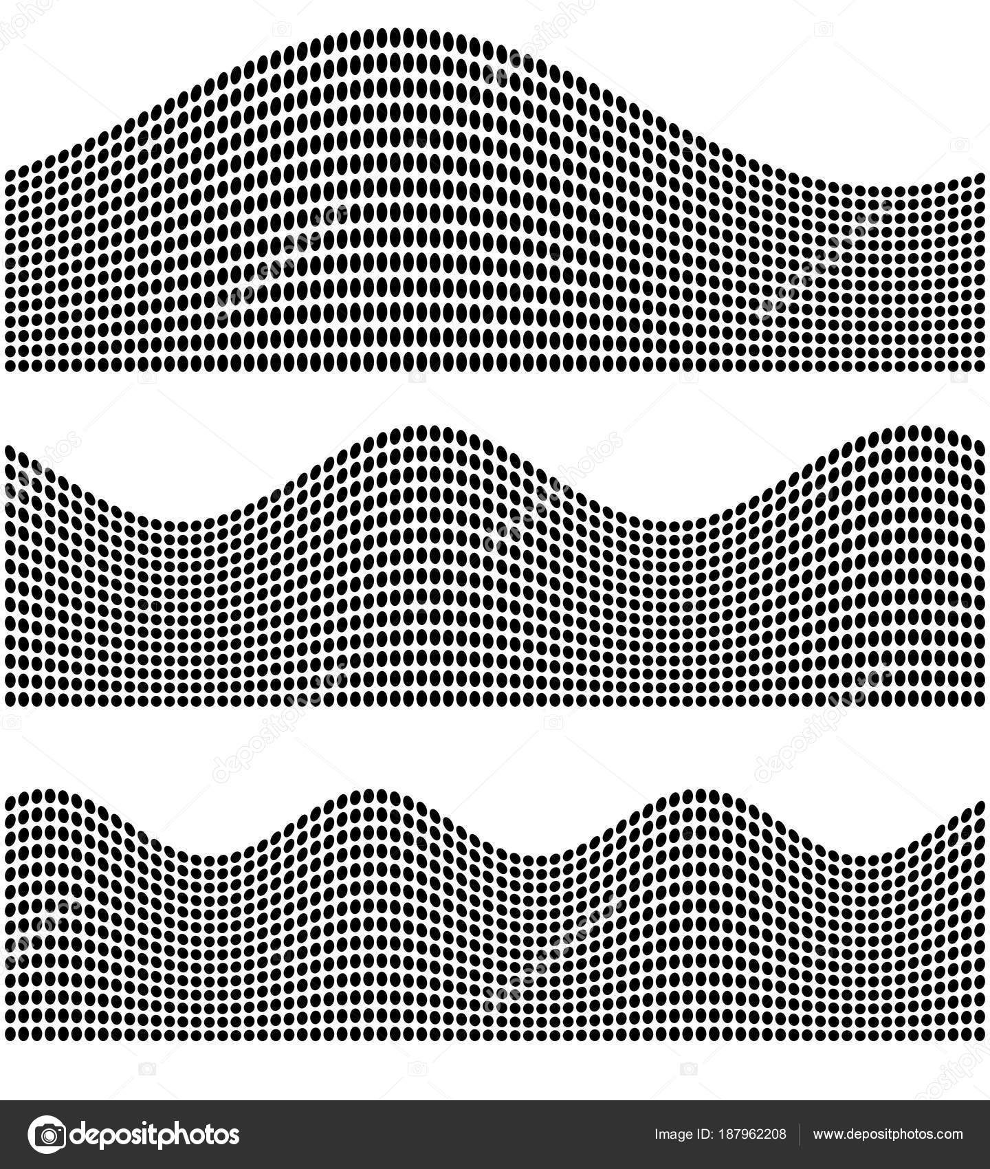 Tool brush set random gray pixel pattern for design element06 Stock ...