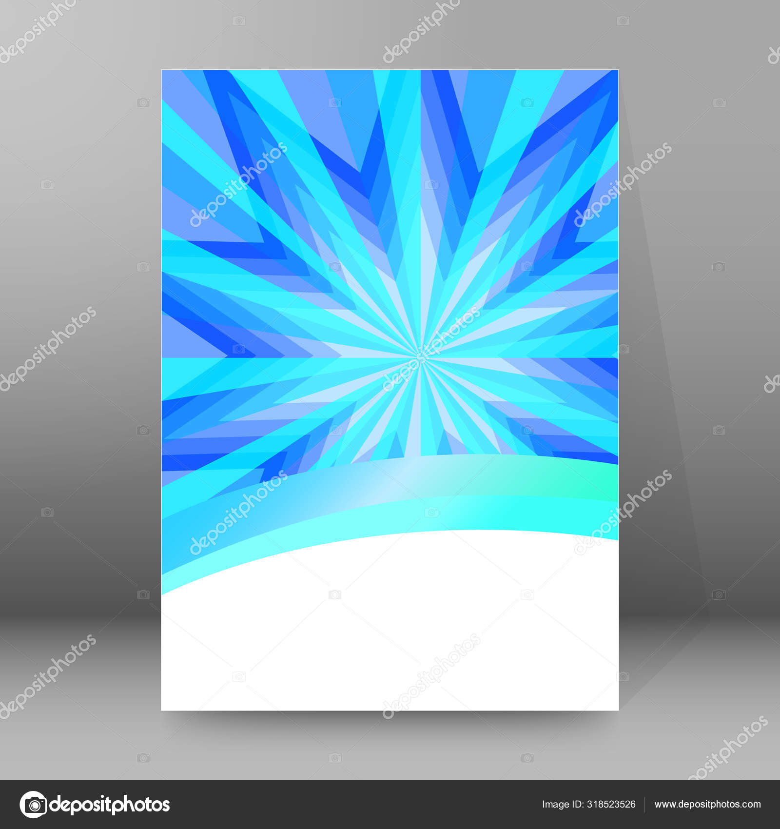 Cover page background design element glow light effect24 Stock Vector ...