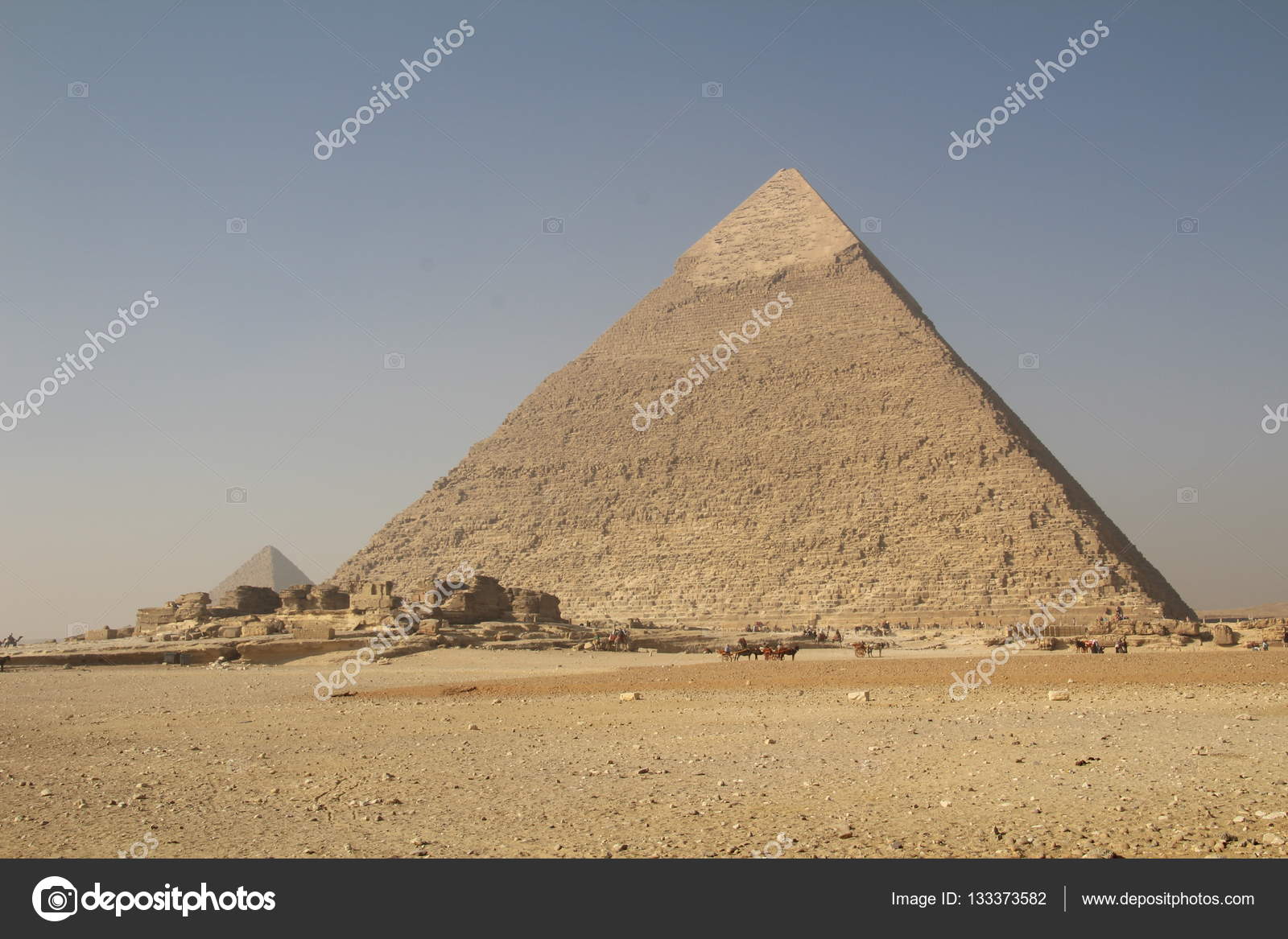 The Great Pyramid — Stock Photo © colin13362 #133373582
