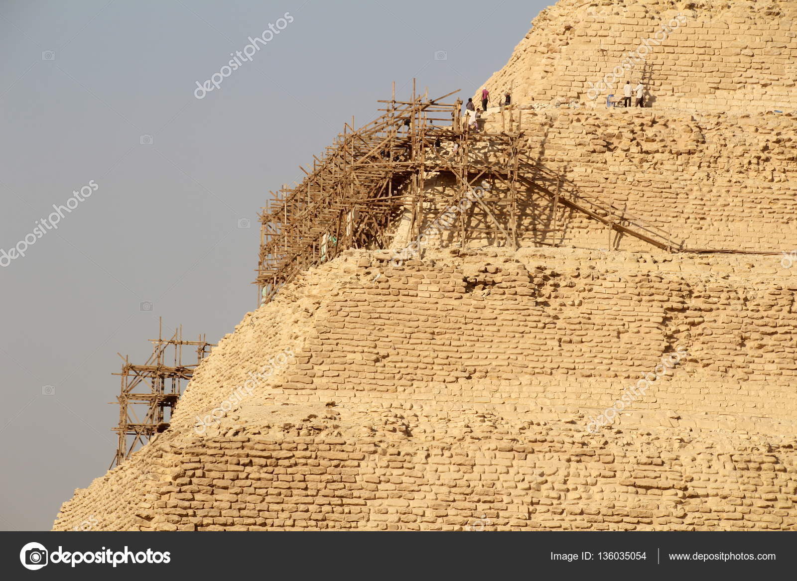 Egyptian Step Pyramid — Stock Photo © colin13362 #136035054