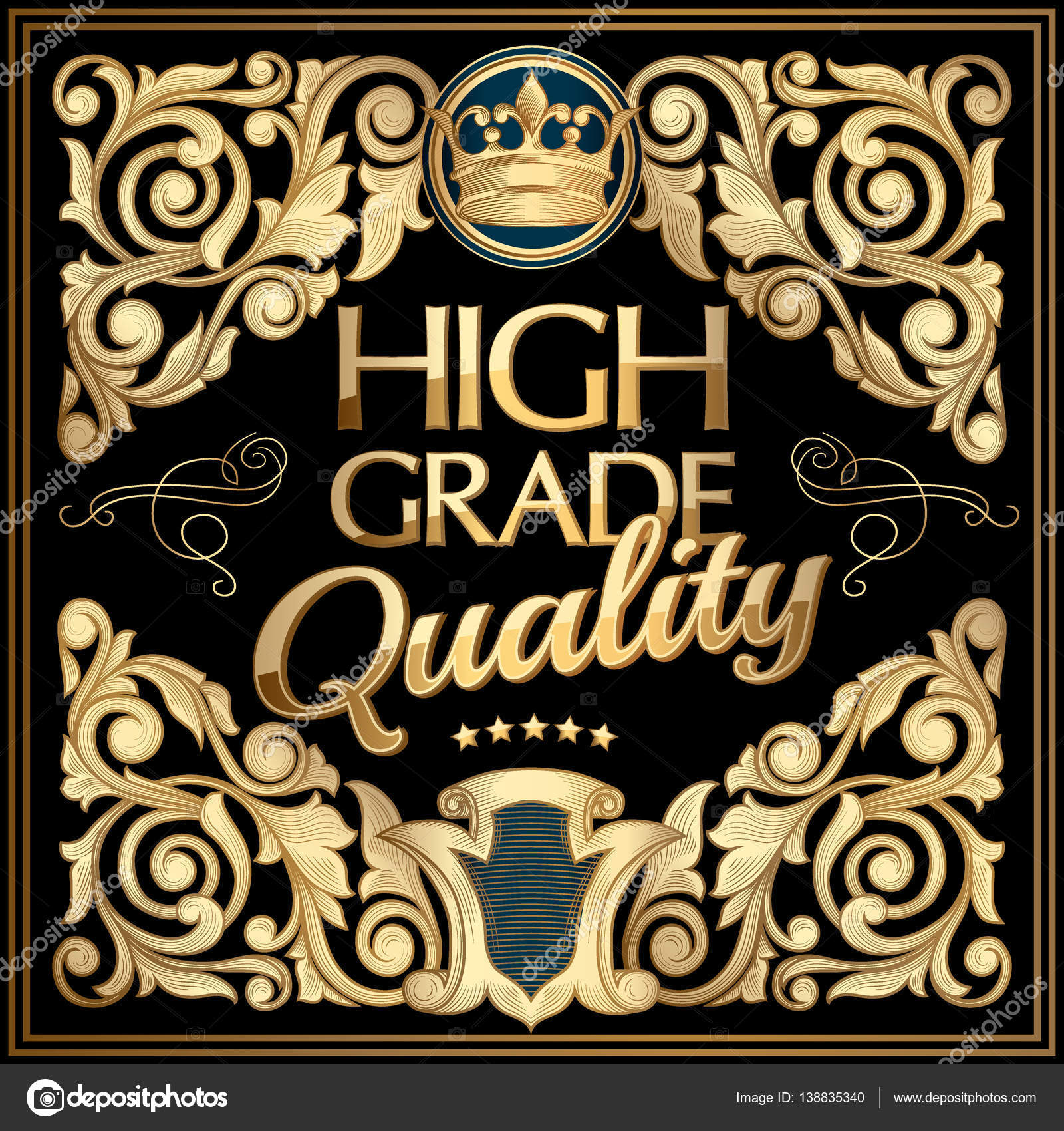 Text rich grande quality Stock Vector Image by ©alex_scholar #138835340