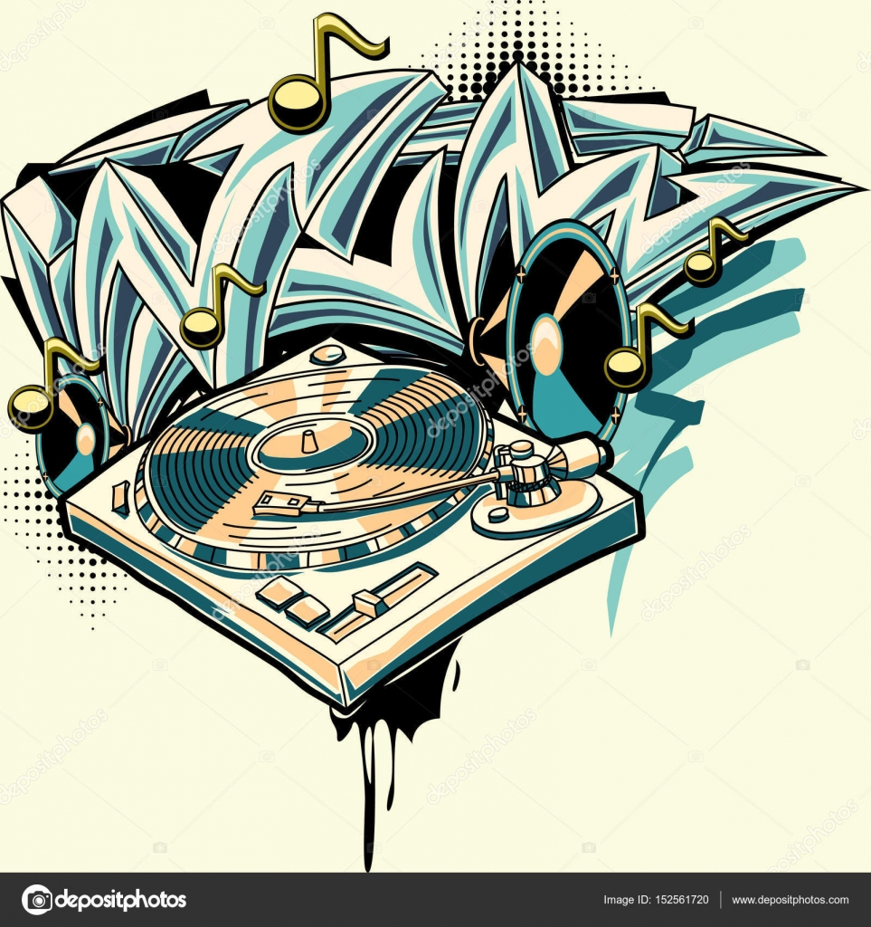Turntables Graffiti