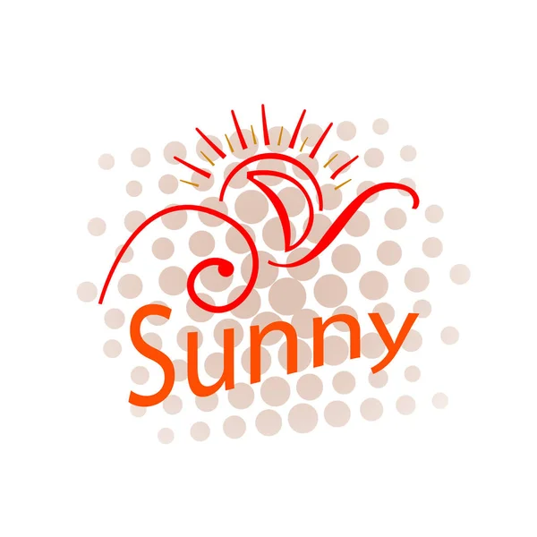 Sunny logo imágenes de stock de arte vectorial | Depositphotos
