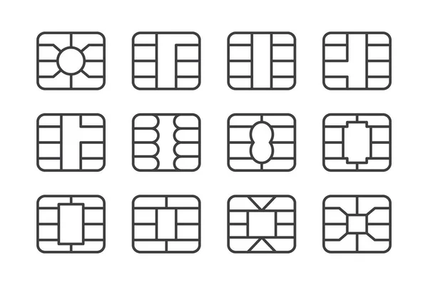 Emv chip Vector Art Stock Images | Depositphotos