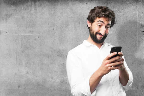 Hombre con celular fotos de stock, imágenes de Hombre con celular sin ...