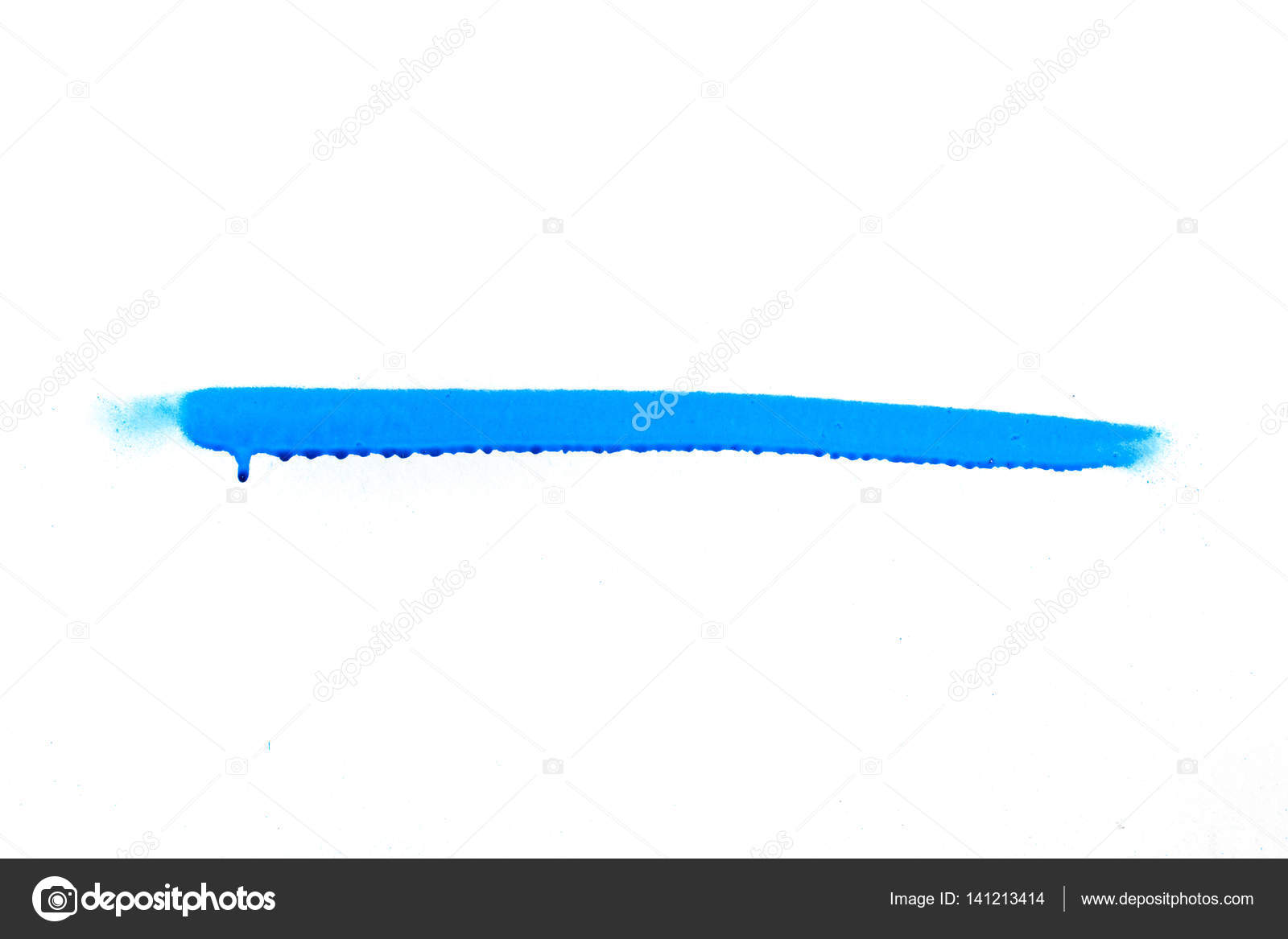 Blue spray symbol against white background — Stock Photo © kues #141213414