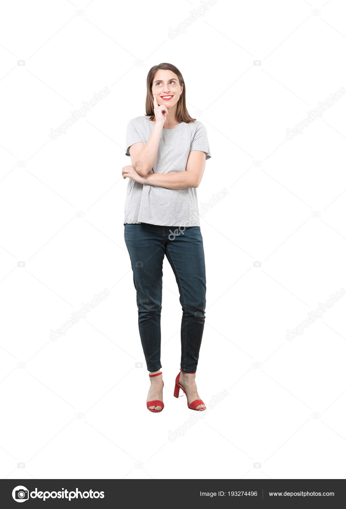 Full Body Person White Background
