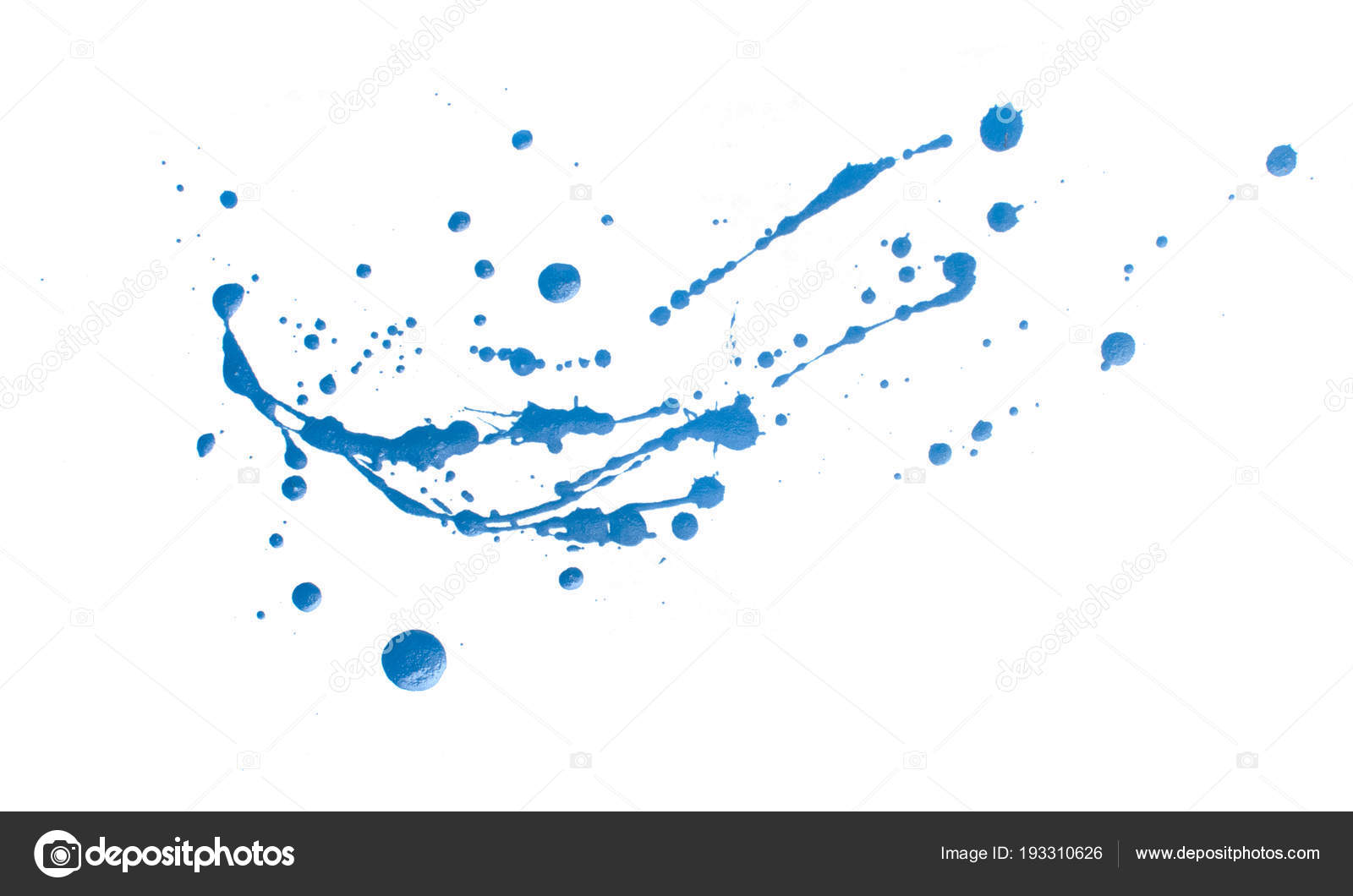Blue Paint Splash Texture Stock Photo by ©kues 193310626