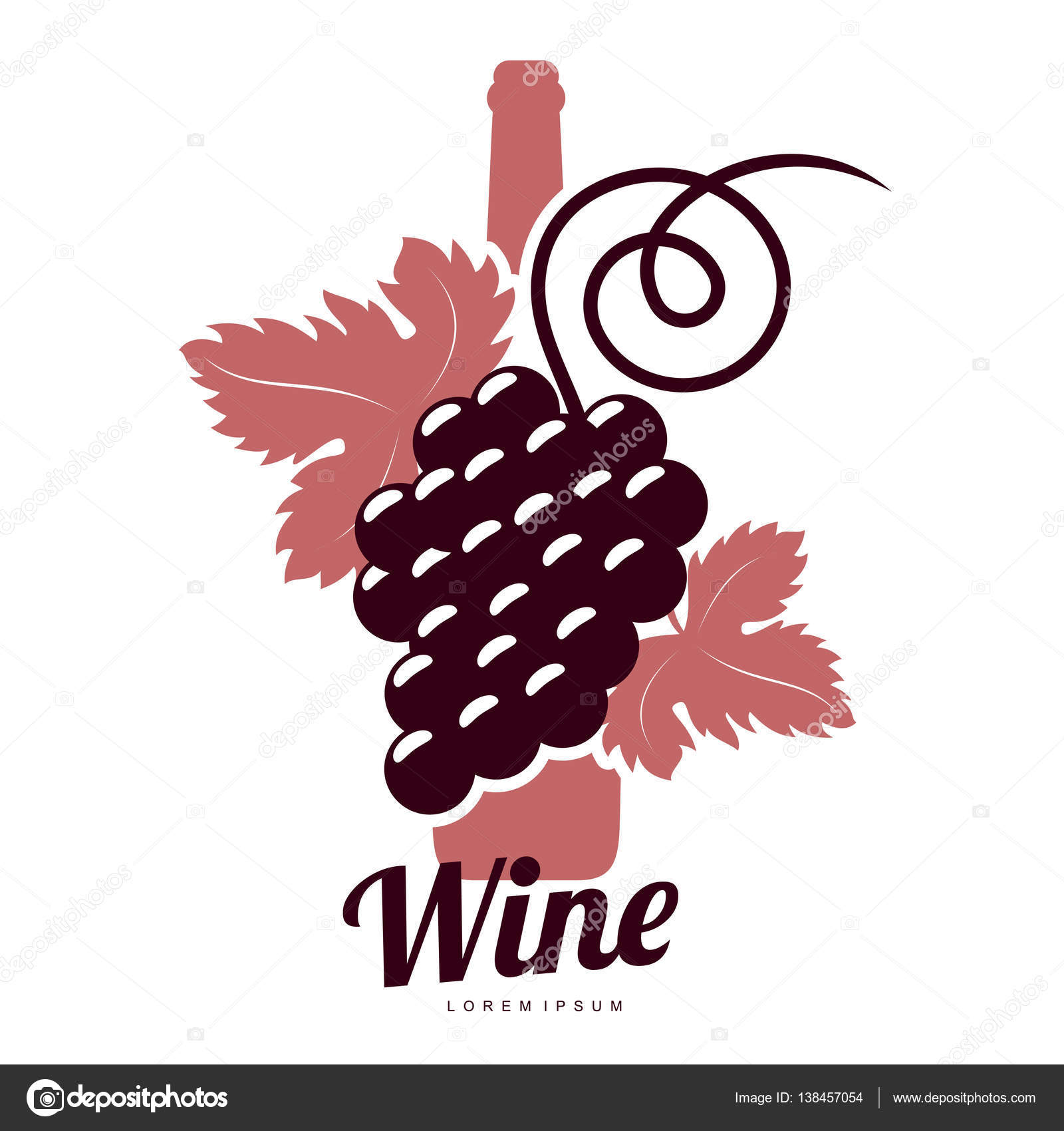 Logotipo De Vinos Majestuosos