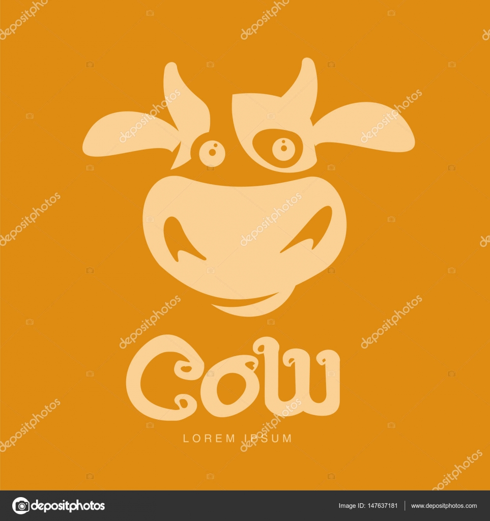 Modelo de logotipo de vaca Vector de stock por ©samorodinov 147637181