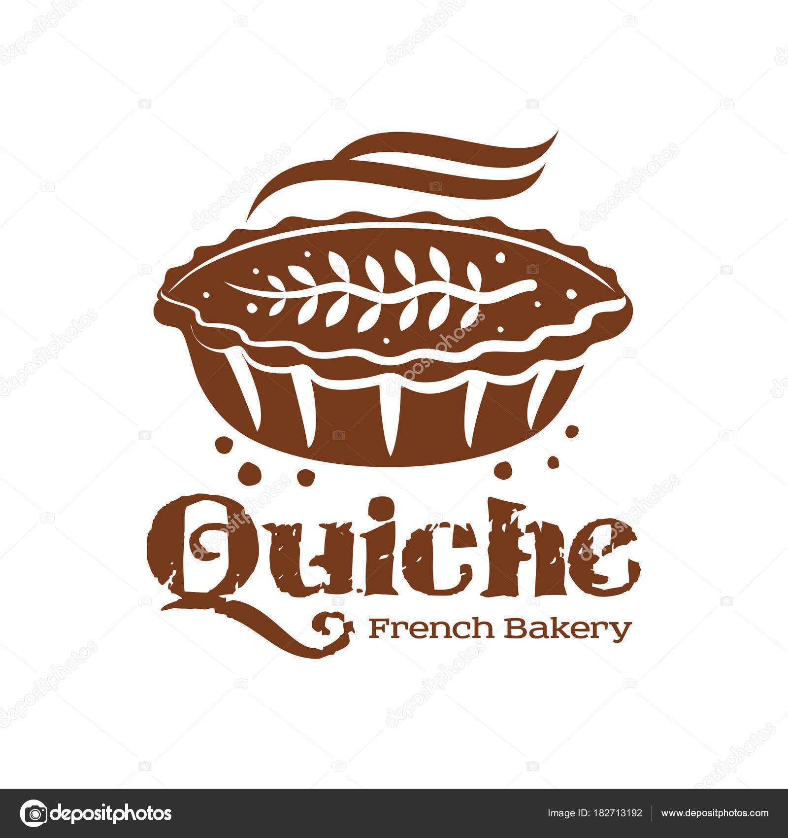 Meat pie, roll, quiche illustration Stock Vector Image by ©samorodinov ...