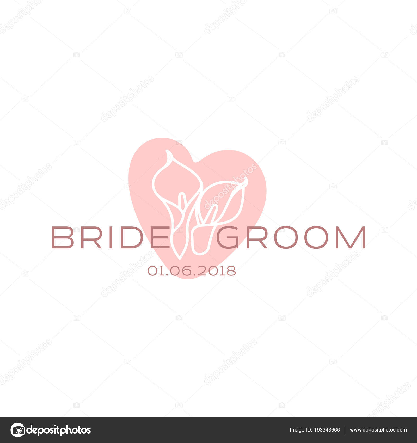Elegant Design Templates Wedding Card Wedding Logo Business Sign ...