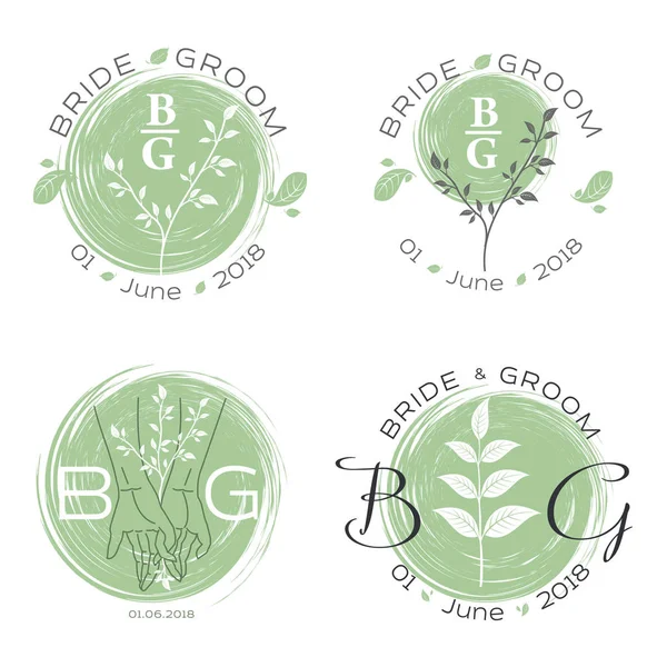 Elegant Design Templates Wedding Card Wedding Logo Business Sign ...