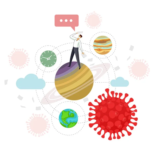 Corona virus - staying at home self-isolation. Home Quarantine ...