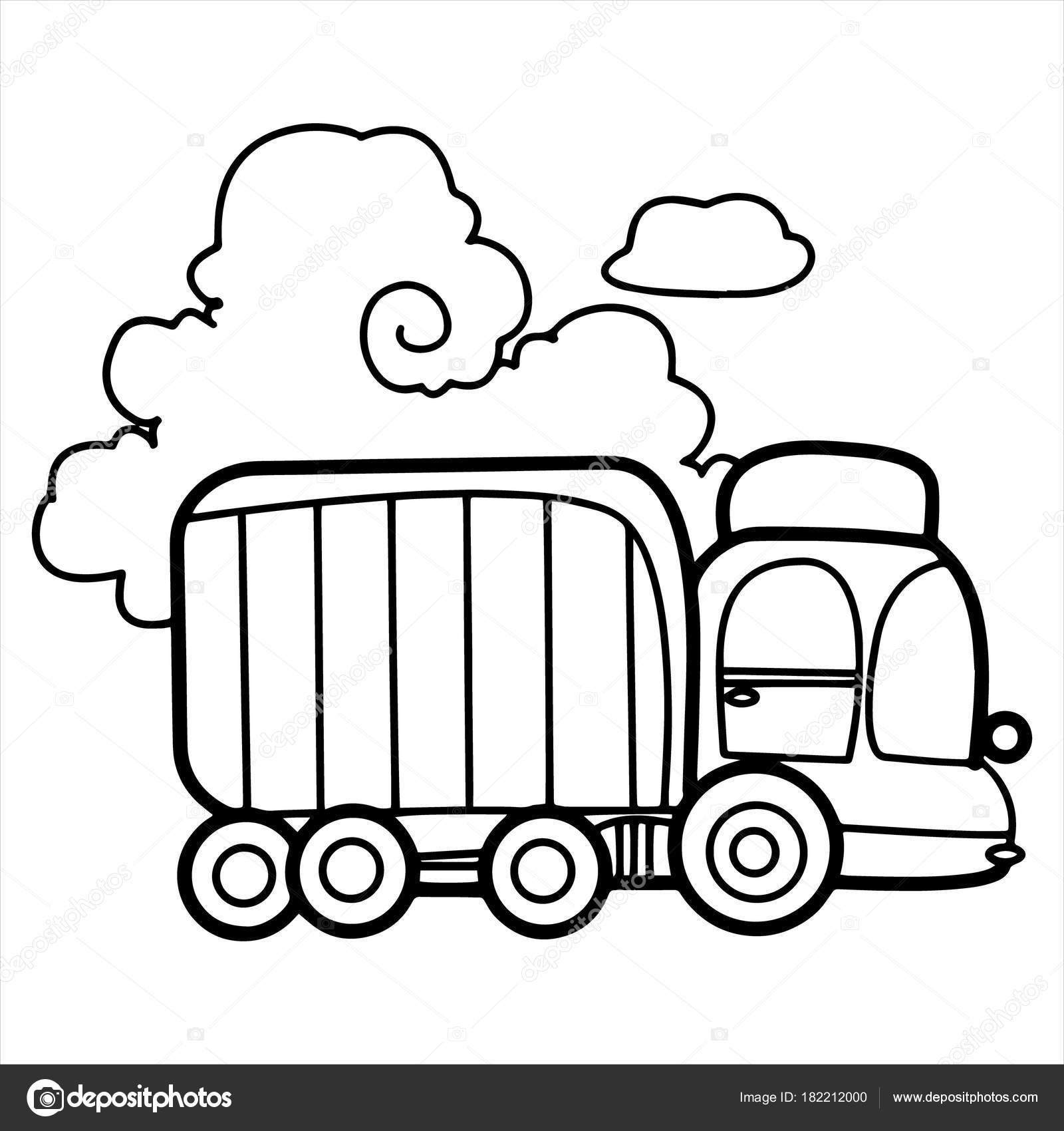 Garbage Man Coloring Pages For Preschoolers