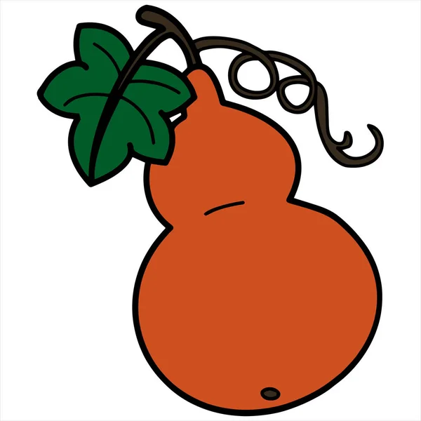 Vector Illustration Cartoon Strawberry White Background — Stock Vector ...