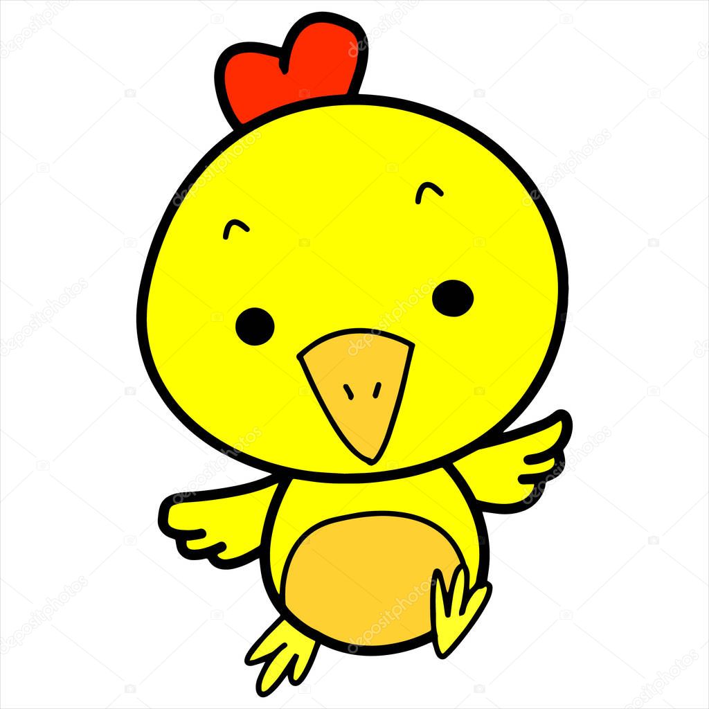 Pollito Dibujo Animado