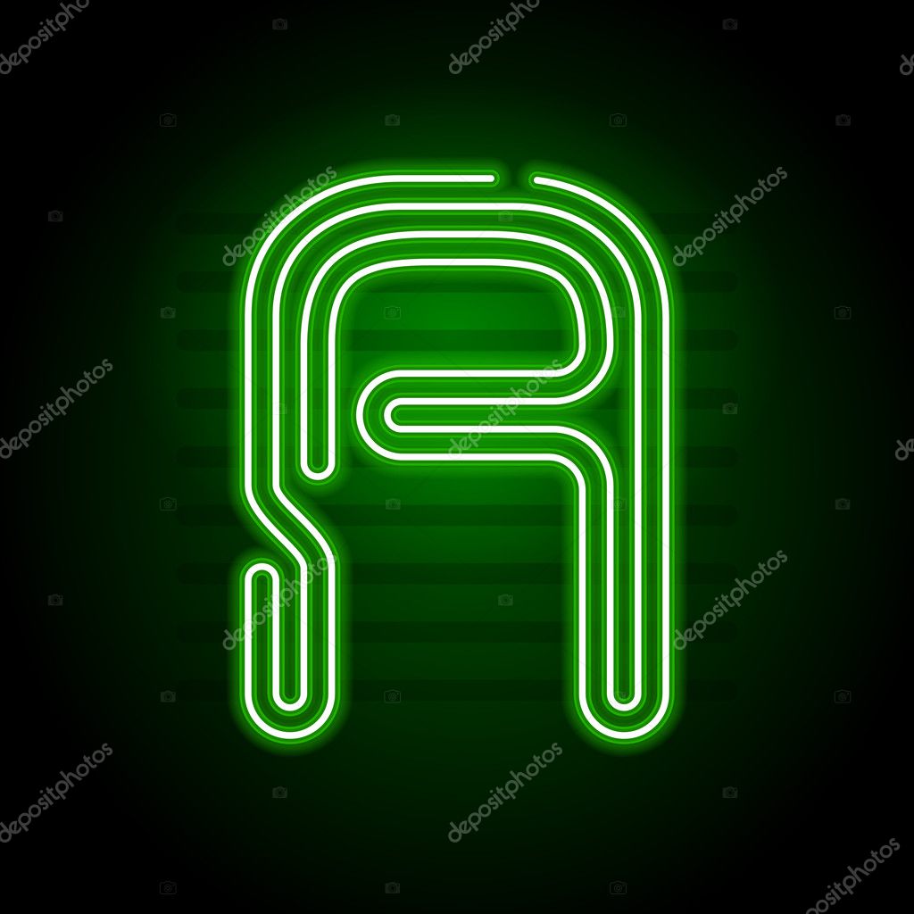 Neon Green Letter A 5.545 Neon Green Letters Stock Photos, High Res