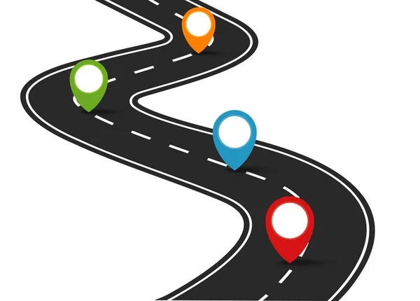 Road Map Vector