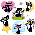 Cute funny animals cartoon set Stock Vector Image by ©littlepaw #12052646