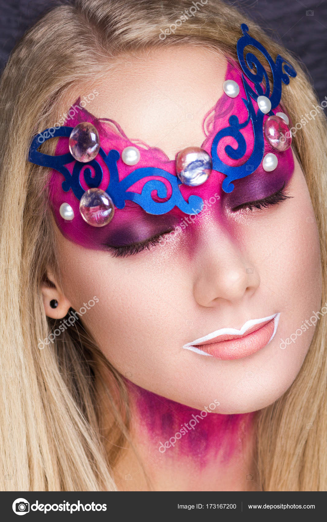 Girl extraterrestrial alien — Stock Photo © OlgaOsa #173167200