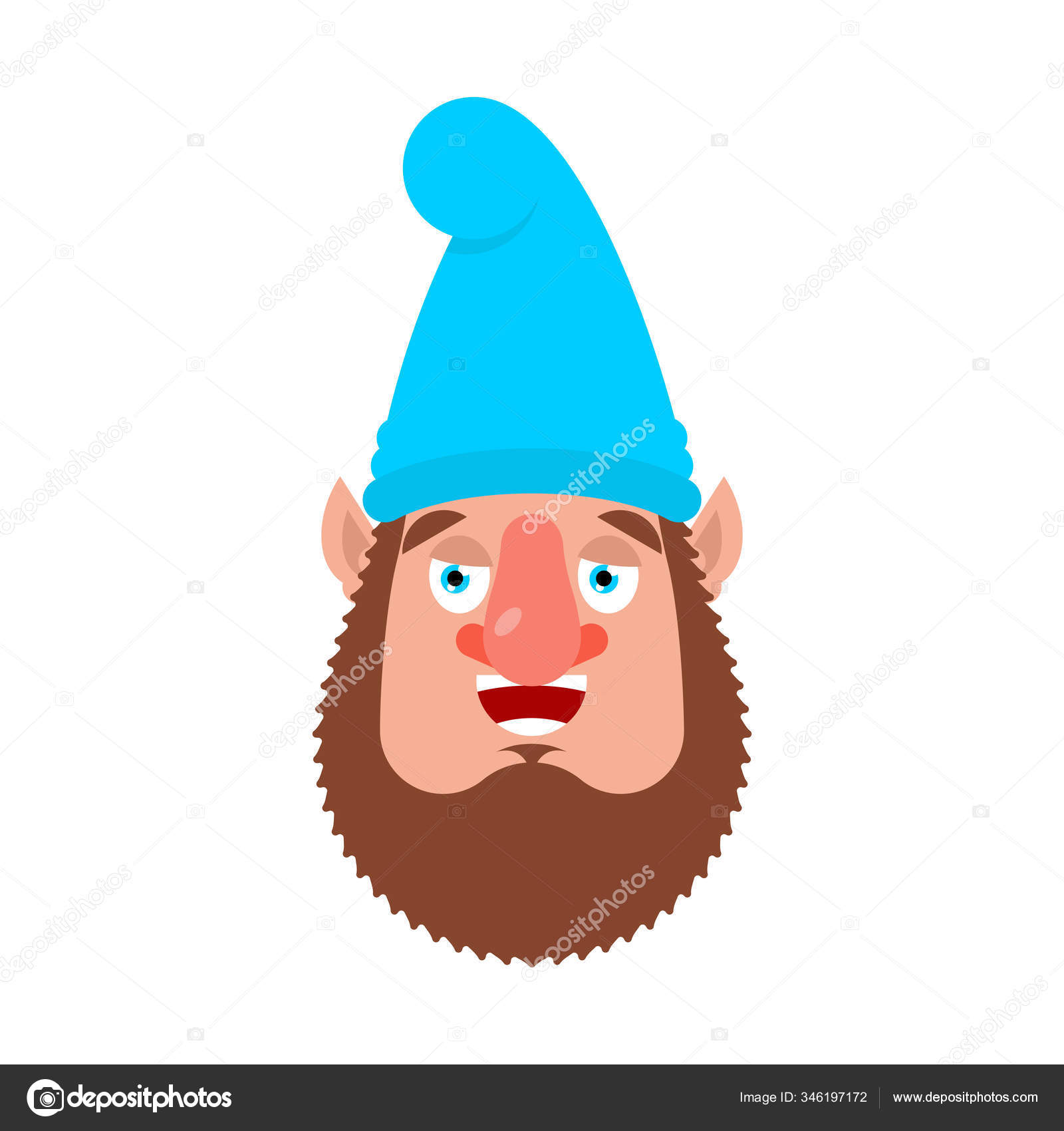 Nain Jardin Heureux Emoji Des Émotions Naines Joyeuses Joyeux ...