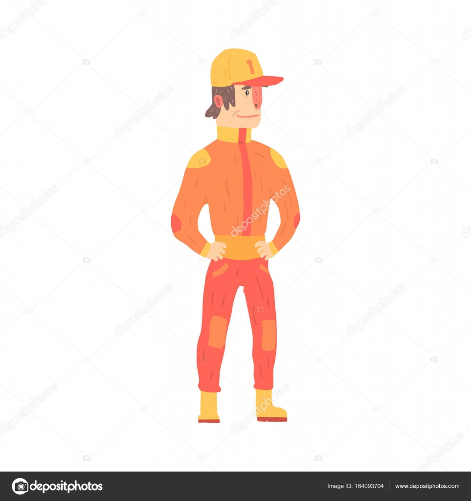 Car racing driver man Stock Vector by ©TopVectors 164093704