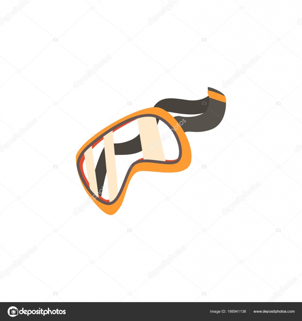 Protective glasses, safety goggles cartoon vector illustration Stock ...