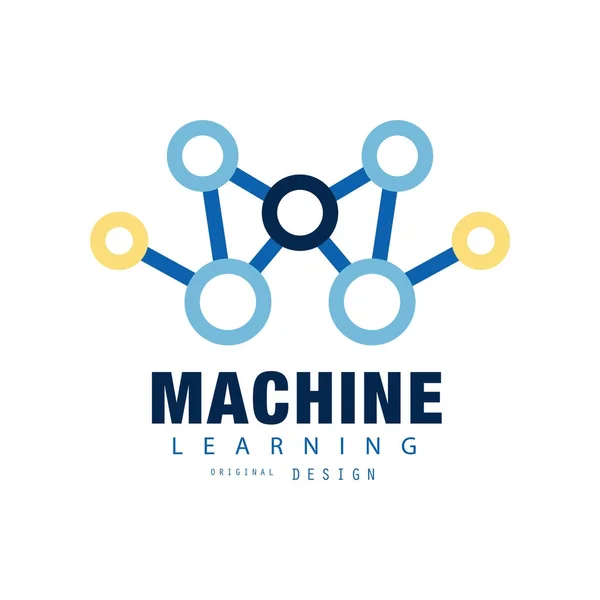 Computer science logo design | Flat machine learning logo design ... Computer science logo design | Flat machine learning logo design ...