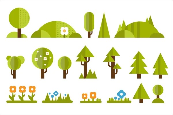 Flat forest Stock Vector Image by ©maria_kolyadina #72254315