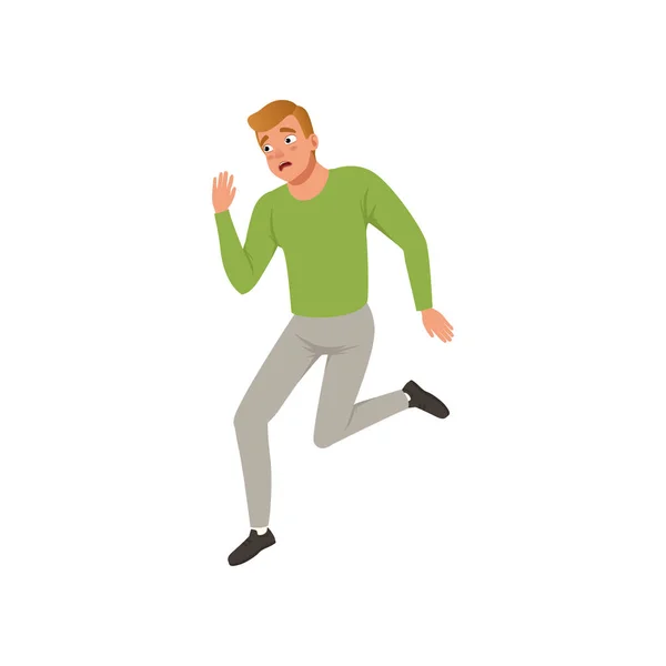 403 Man running away Stock Illustrations | Depositphotos®