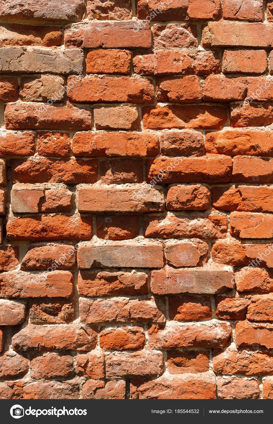 Rustic Red Brick Wall