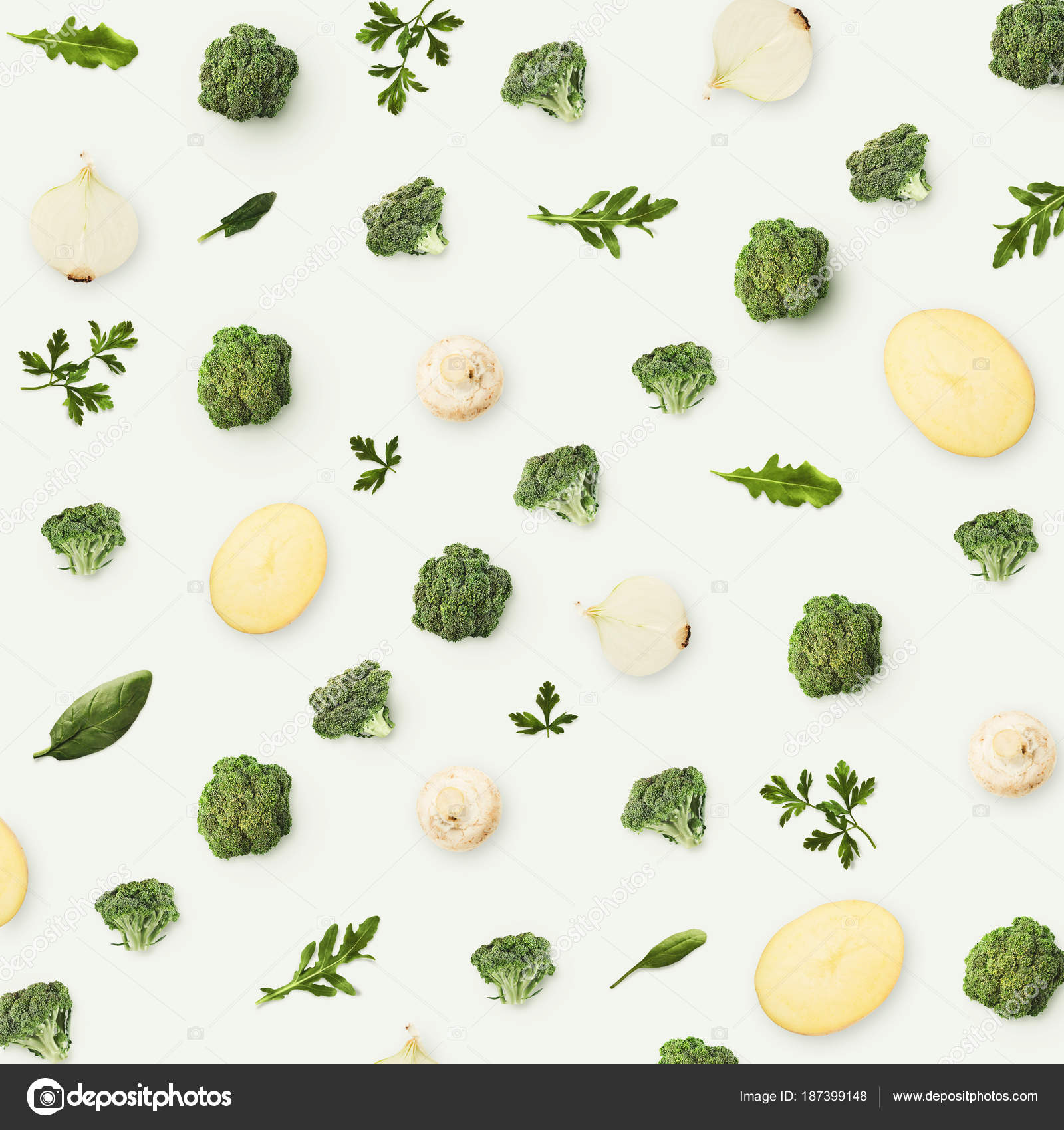 Food background and pattern of fruits and vegetables Stock Photo by ...