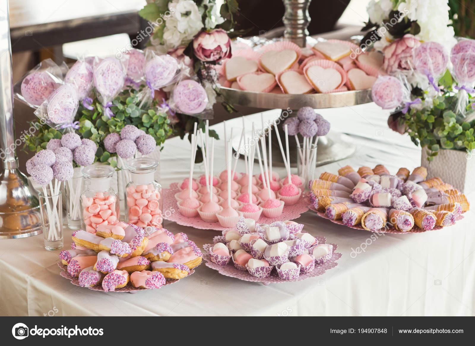 Pink Dessert Buffet