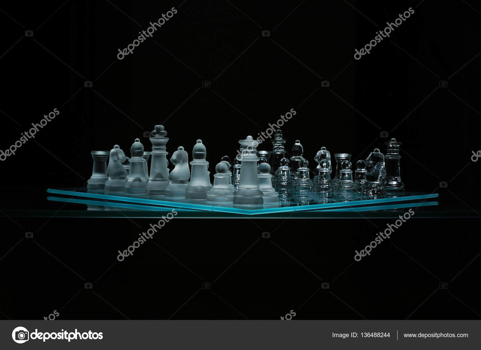 Side view of chess board — Stock Photo © victoriasky1 #136488244