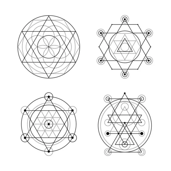 Sacred geometry set Stock Vector Image by ©Qilli #348507506