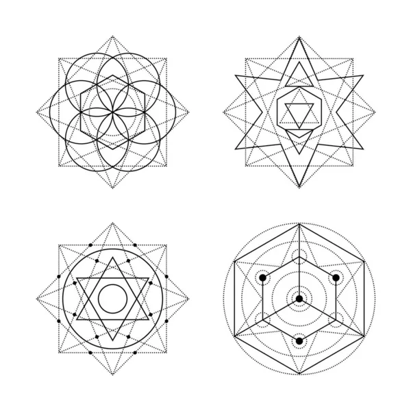Sacred Geometry Set Stock Vector Image by ©macrovector #148332061