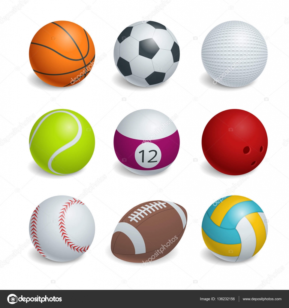 Isometric Sports Balls Set. Stock Vector Image by ©Golden Sikorka ...
