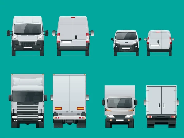 1,499 Panel truck Vector Images | Depositphotos
