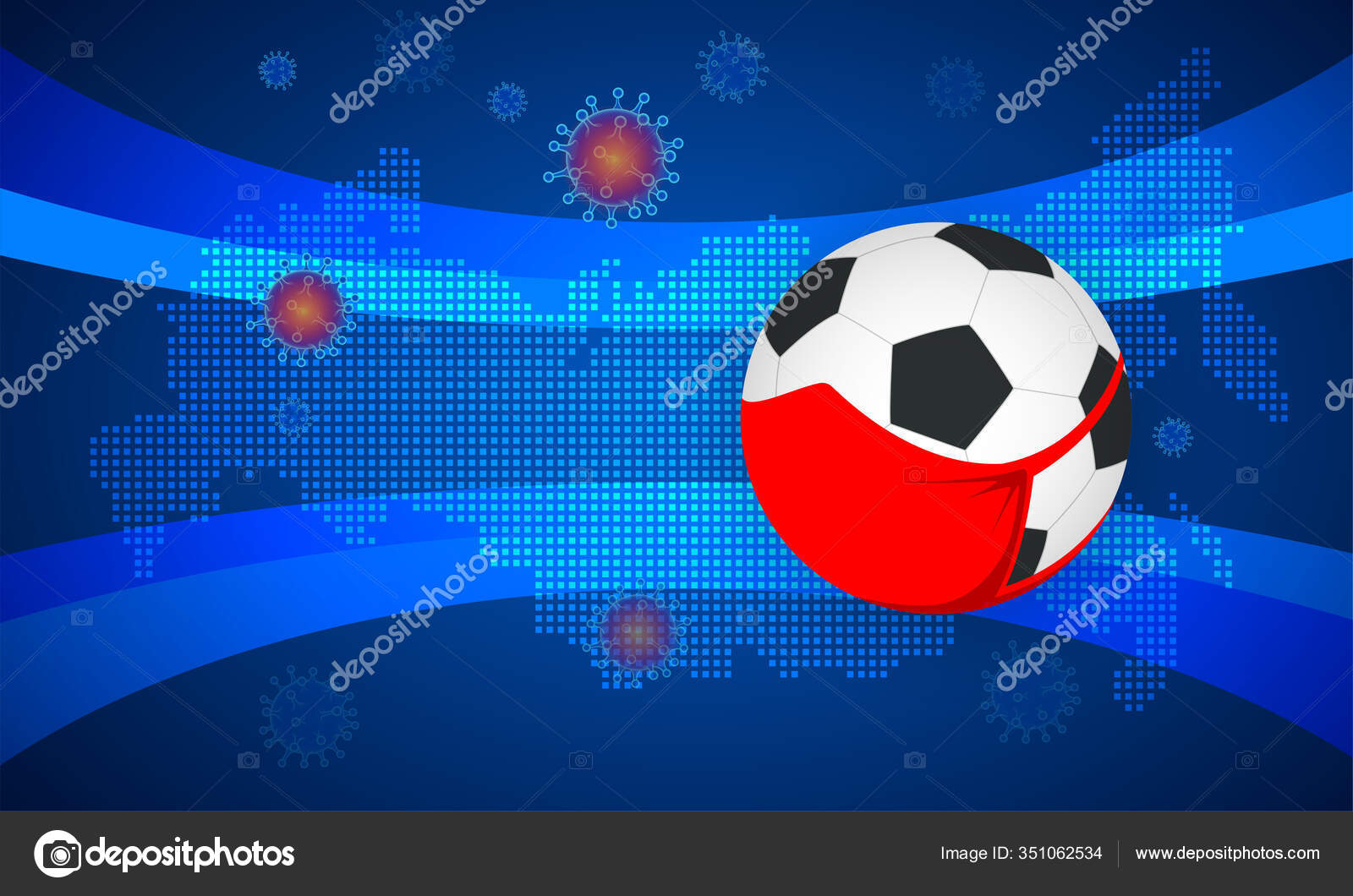 The ban on holding football matches in connection with the virus ...